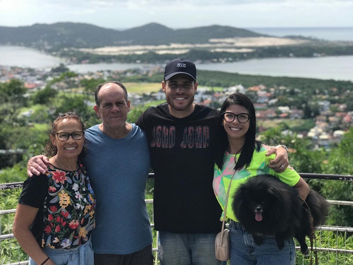 Apoio da família: Pedro Castro comemora aniversário e 100% em minutos ...